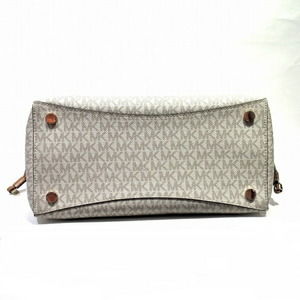 Michael Kors | Bags | Michael Kors Mk Pattern Vanilla White 3t8gv6t4b ...